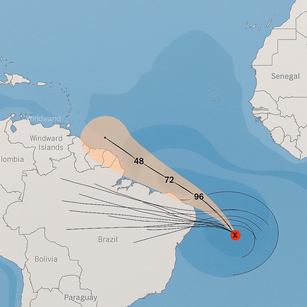 Can PEECTS improve hurricane trajectory predictions compared to ...